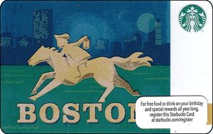 Gift Card: Boston (Starbucks, United States of America) (Regional ...
