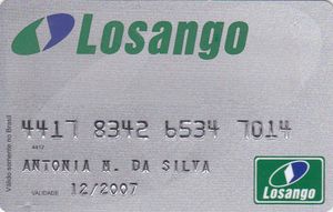 Tarjeta de Banco: Losango (Losango, BrasilCol:BR-PL-0001