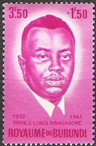 Stamp: Prince Louis Rwagasore (1932-1961) (Burundi(Prince Rwagasore ...