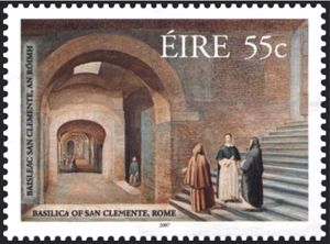 Stamp: Basilica of San Clemente, Rome (IrelandMi:IE 1798,Sn:IE 1757,Yt ...