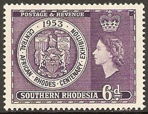 Stamp: Rhodes Centenary Exhibition (Southern RhodesiaMi:GB-SR 78,Sn:GB ...