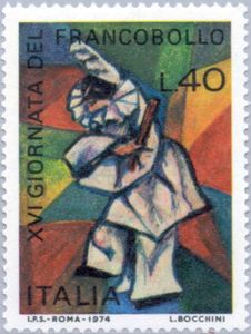 Postzegel: 16th Stamp Day (Italië(16th Stamp Day) Mi:IT 1473,Sn:IT 1170 ...