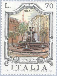 Stamp: Milano (Italy(Fountains of Italy (3st series)) Mi:IT 1506,Sn:IT ...