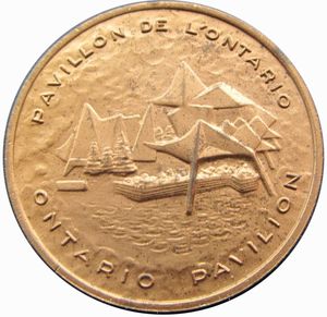 Token: Expo 67 Montreal Canada (Canada(Private Issues) Col:CA-000038