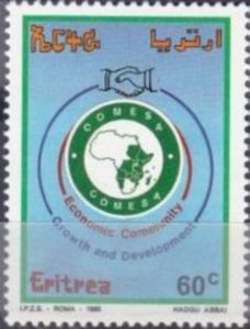 Stamp: Emblem (Eritrea) (Comesa) Mi:ER 65,Sn:ER 254,Yt:ER 264,Sg:ER 305