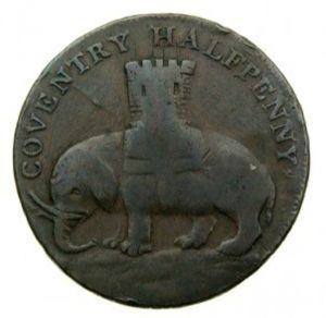 Token: 1/2 Penny (Half Penny) (Coventry) (Pro Bono Publico) (United ...