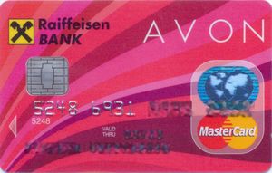Bank Card: RaiffeisenBank MasterCard Avon – 03/08/000 (Raiffeisen Bank ...