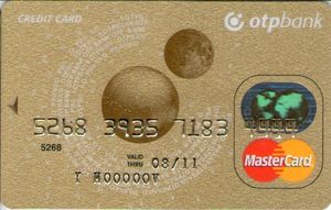 Bank Card: Otpbank Gold Credit (Otpbank, RussiaCol:RU-MC-0019.03