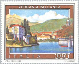 Stamp: Verbania Pallanza (Italy(Tourist (14th series 1987)) Mi:IT 2012 ...