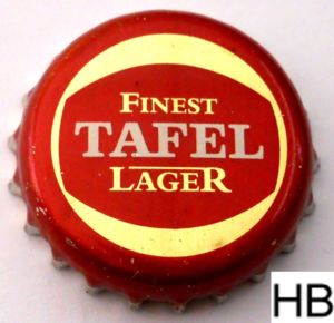 Bottle Cap: Tafel Lager (Namibia Breweries, NamibiaCol:BE-NA-00005