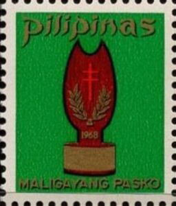 Stamp: Maligayang Pasko 1968 (Philippines: Cinderella Stamps ...