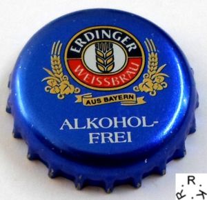Tampa de Garrafa: Erdinger Alkoholfrei (Erdinger Weissbrau Werner ...