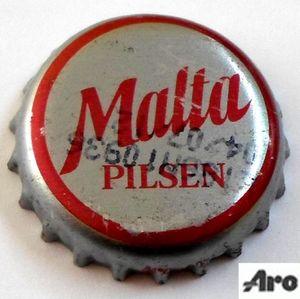 Bottle Cap: Malta Pilsen (Cervecería y Maltería Paysandú, Uruguay) Col ...