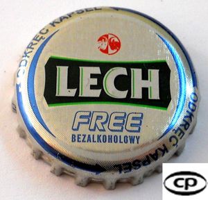 Bottle Cap: Lech Free (Lech Browary Wielkopolski, Poland) Col:BE-PL-00087