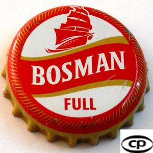 Bottle Cap: Bosman Full (Browar Szczecin, PolandCol:BE-PL-00243