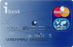 Bank Card: IBank MasterCard Blue - 03/03 (Investbank PLC, BulgariaCol ...