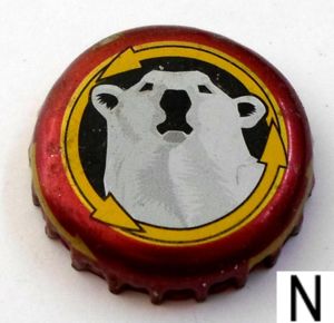 Tapa de botella: Bely Medved (AO AB InBev Efes (Moscow-Efes Brewery ...