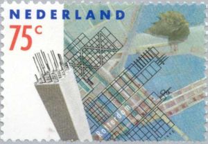 Stamp: Rotterdam and City Development (Netherlands(Bombardment of ...