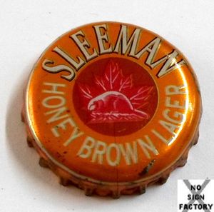 Bottle Cap: Sleeman Honey Brown Lager (Sleeman Breweries Ltd ...