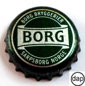 Bottle Cap: Borg (Borg Bryggerier, NorwayCol:BE-NO-00057