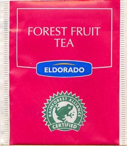 Tea Bag: Forest Fruit Tea, 959775, fs Rainforest logo, glossy (Eldorado ...
