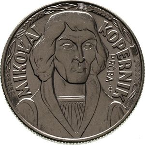 Münze: 10 Złotych (PRÓBA) (Nicolaus Copernicus) (Polen(1952~1989 - Volksrepublik (Proben)) WCC ...