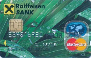 Bank Card: RaiffeisenBank MasterCard Leaves – 08/12/006 (Raiffeisen ...