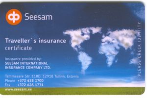 การ์ดใช้งานจำเพาะ: Seesam - Traveller's Insurance Certificate ...