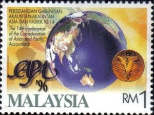 Stamp: Conference of Asian-Pacific Accountants (Malaysia(Conference of Asian-Pacific Accountants ...