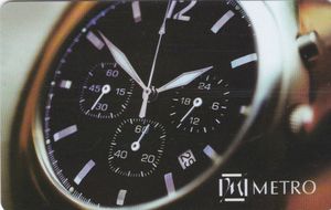 Gift Card: Wrist-watch (Metro, Indonesia) (Metro) Col:ID-Metro-015