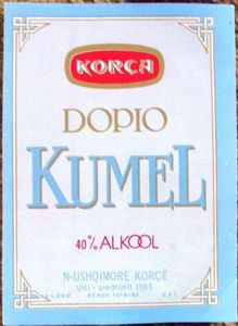 Drink Label: Dopio Kumel (Food Enterprise Korce, AlbaniaCol:AL-LIQ-000018