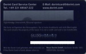 Hotel Card: Dorint Card - Loyalty card (Dorint, Germany, Federal ...
