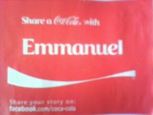 Drink Label: Emmanuel (The General Soft Drinks Co. Ltd., MaltaCol:MT ...