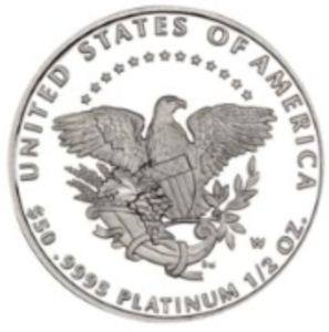 Coin: 50 Dollars (Eagle with cornucopiae) (United States of America(F03 ...