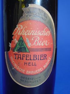 Drink Label: Tafelbier hell (Rheinische Brauerei, Germany, Federal ...