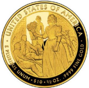 Coin: 10 Dollars (Mary Todd Lincoln) (United States of America) (B06c ...