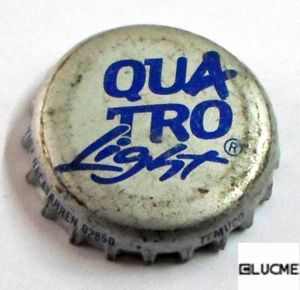 Tapa de botella: Quatro Light (The Coca-Cola Company, ChileCol:AL-CL-00003