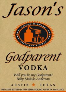 Drink Label: Fifth Generation Jason's Godparent (Fifth Generation, Inc ...