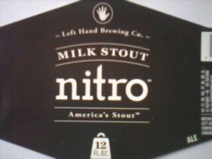 Etiqueta de Bebida: Nitro (Left Hand Brewing Co., Estados UnidosCol:US ...