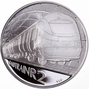 Coin: 2 Rand (Gautrain) (South Africa(1961~Today - Crown (R2) and ...