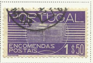 Stamp: Tied Up Postal Package (Portugal) (Parcel post) Mi:PT PK20,Sn:PT ...