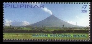 Stamp: Mayon Volcano, Bicol (Philippines(Philippine Postal Service ...