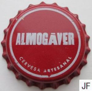 Bottle Cap: Almogaver (Cerveses Almogàver, Spain) Col:BE-ES-00735