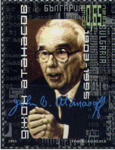 Stamp: John Atanassow (Bulgaria(100th Birthday of John Atanasov) Mi:BG 4612