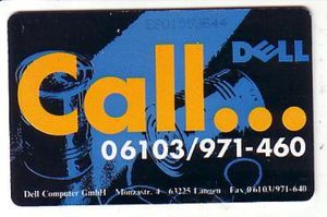 Phonecard: Dell Kommunikation (KPN - Chip Cards & L&G Cards ...
