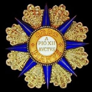 Decoration: Order of Pius IX Grand Collar (Vatican City) (Orders) Col ...