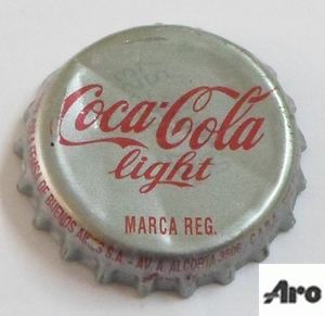 Bottle Cap: Coca Cola Light (Coca-Cola FEMSA de Buenos Aires S.A ...