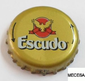 Bottle Cap: Escudo (Compañía de Cervecerías Unidas, ChileCol:BE-CL-00060