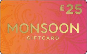 Gift Card: Orange (Monsoon, United Kingdom of Great Britain & Northern ...