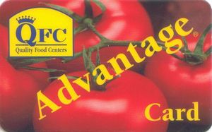 Functional Card: Advantage Card. Quality Food Centers (QFC) (Shops ...
